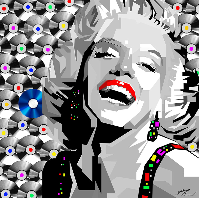 “FLUO REAL POP ART” – ALFREDO PIERAMATI